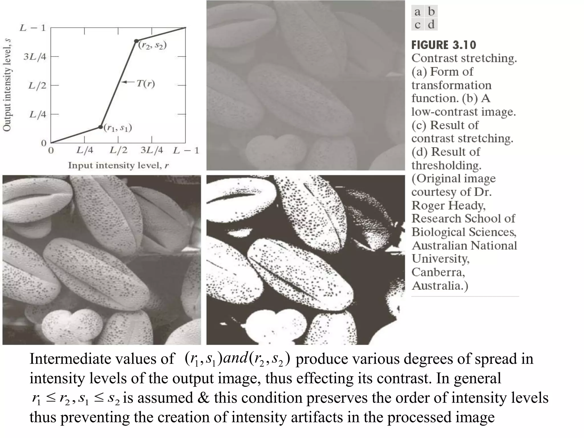 3 intensity transformations and spatial filtering slides | PPT