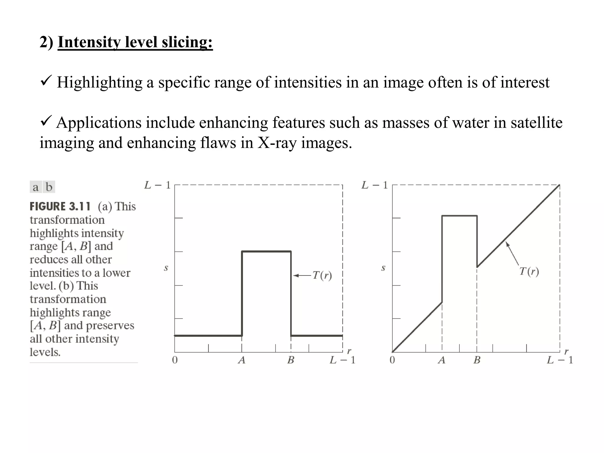 3 intensity transformations and spatial filtering slides | PPT