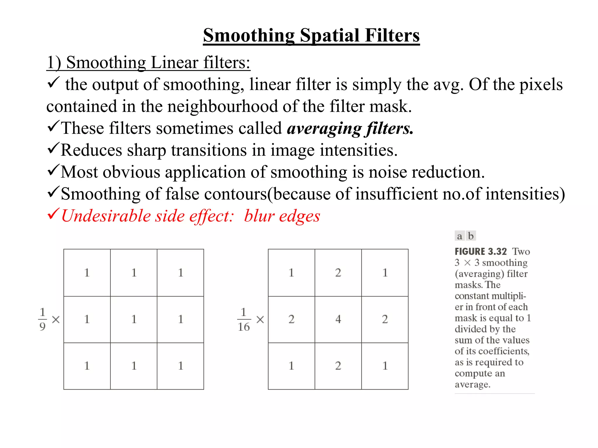 3 intensity transformations and spatial filtering slides | PPT