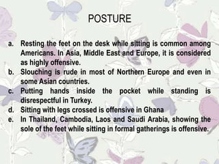 Cultural Differences in Nonverbal Communication | PPTX