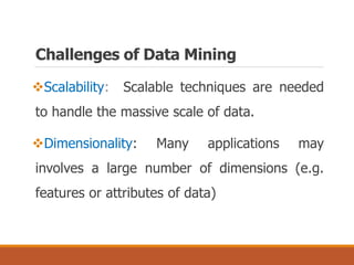 3 Data Mining Tasks | PPT