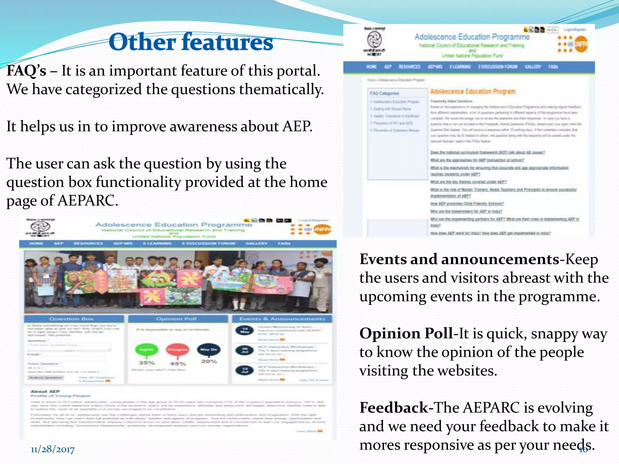 introduction to aep arc | PPTX