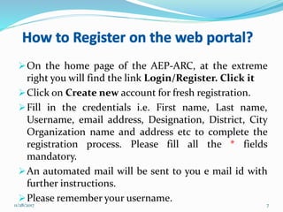 introduction to aep arc | PPTX