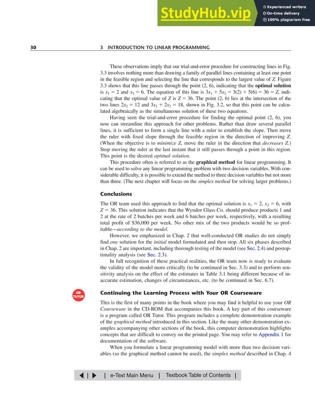 3 Introduction To Linear Programming | PDF