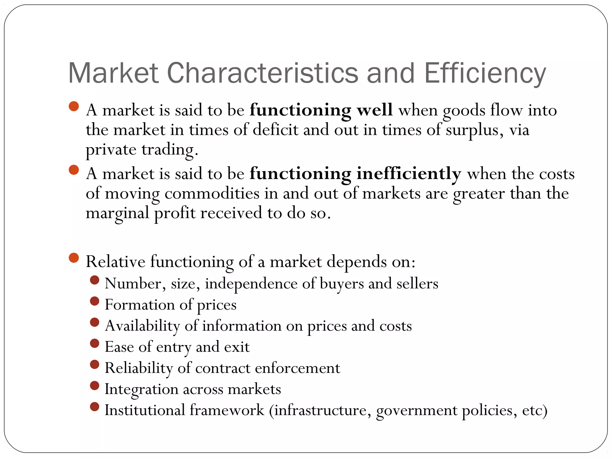 3 introduction to markets | PPT | Commodities | Economy