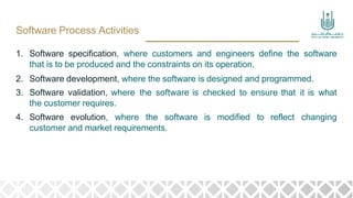 Introduction to Software engineering ch03 | PPT