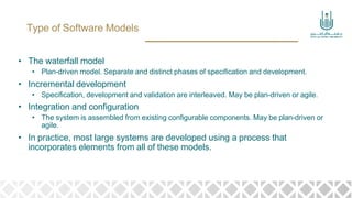 Introduction to Software engineering ch03 | PPT