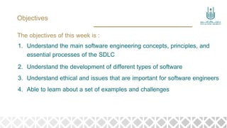 Introduction to Software engineering ch03 | PPT