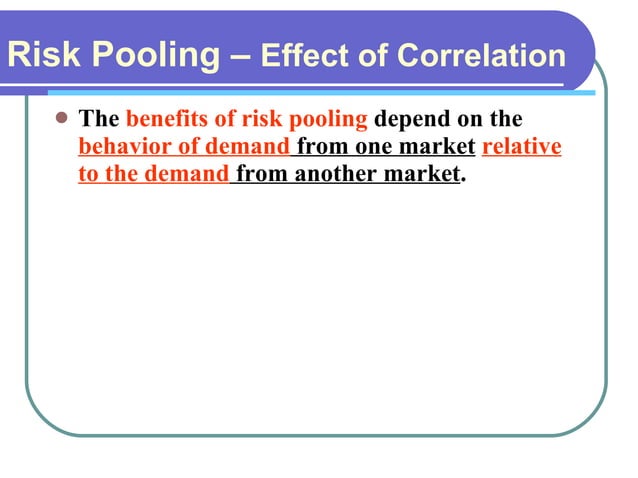3 Inventory Management And Risk Pooling | PPT | Logistics | Business