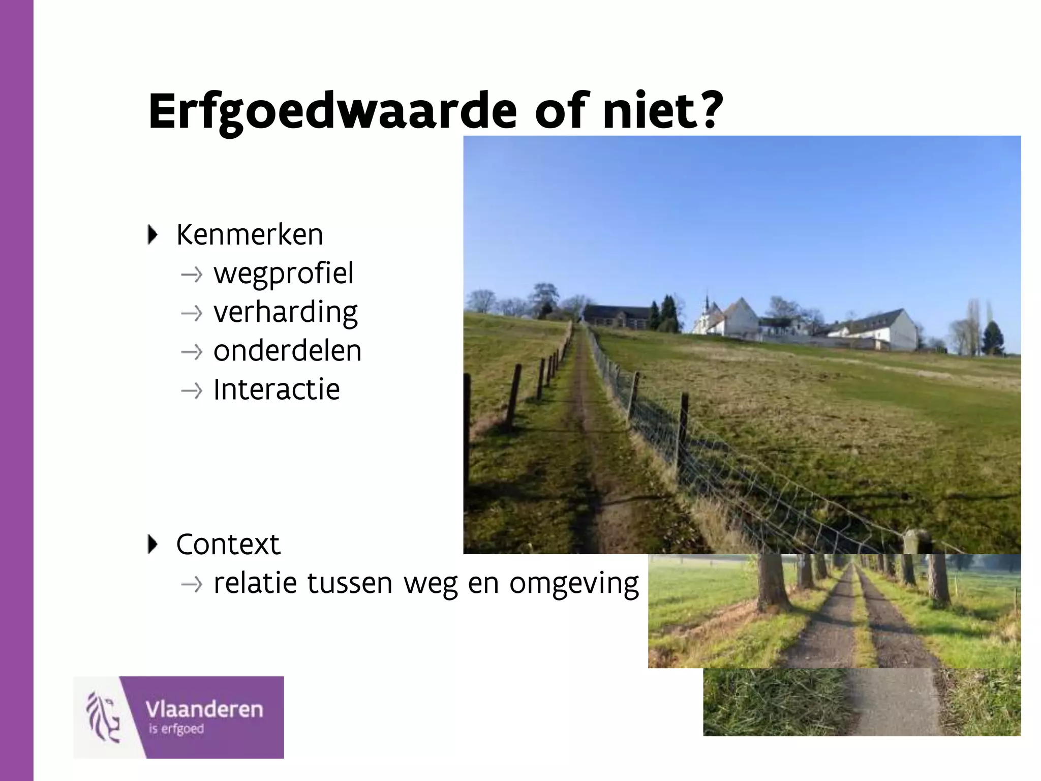 Inventariseren van historische wegen | PPTX