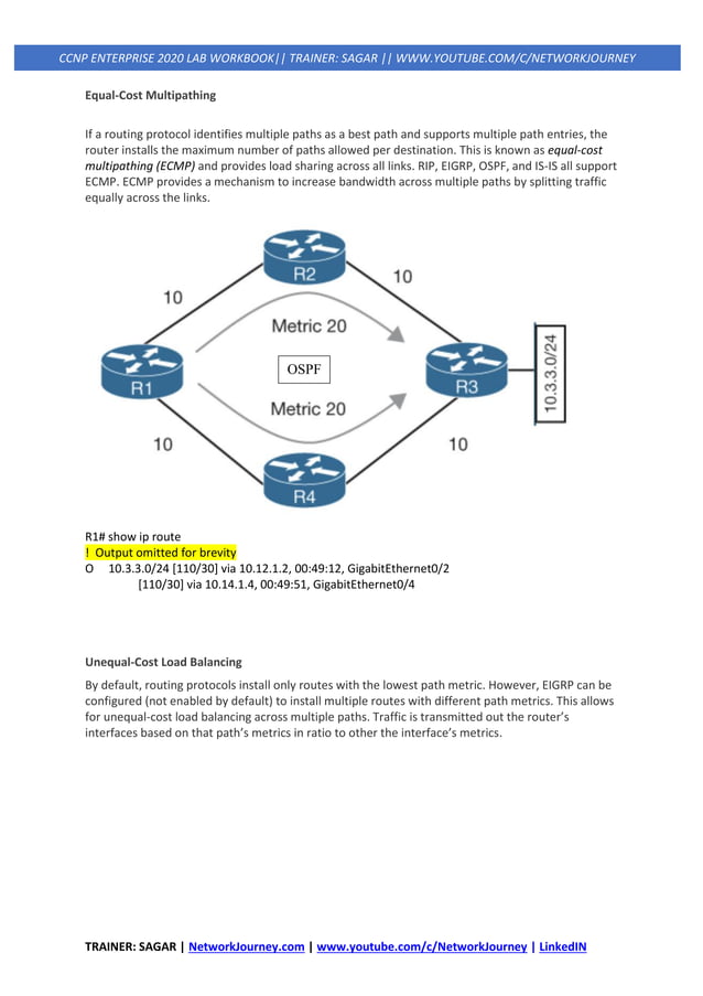 3 ip routing bgp-updated | PDF | Computer Networking | Computing
