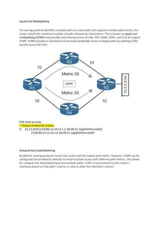3 ip routing eigrp | PDF