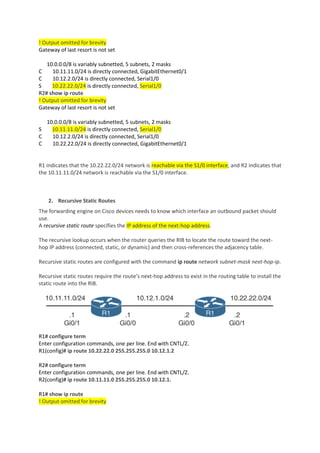 3 ip routing eigrp | PDF