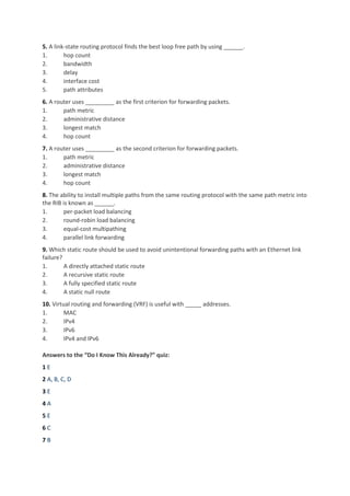 3 ip routing eigrp | PDF