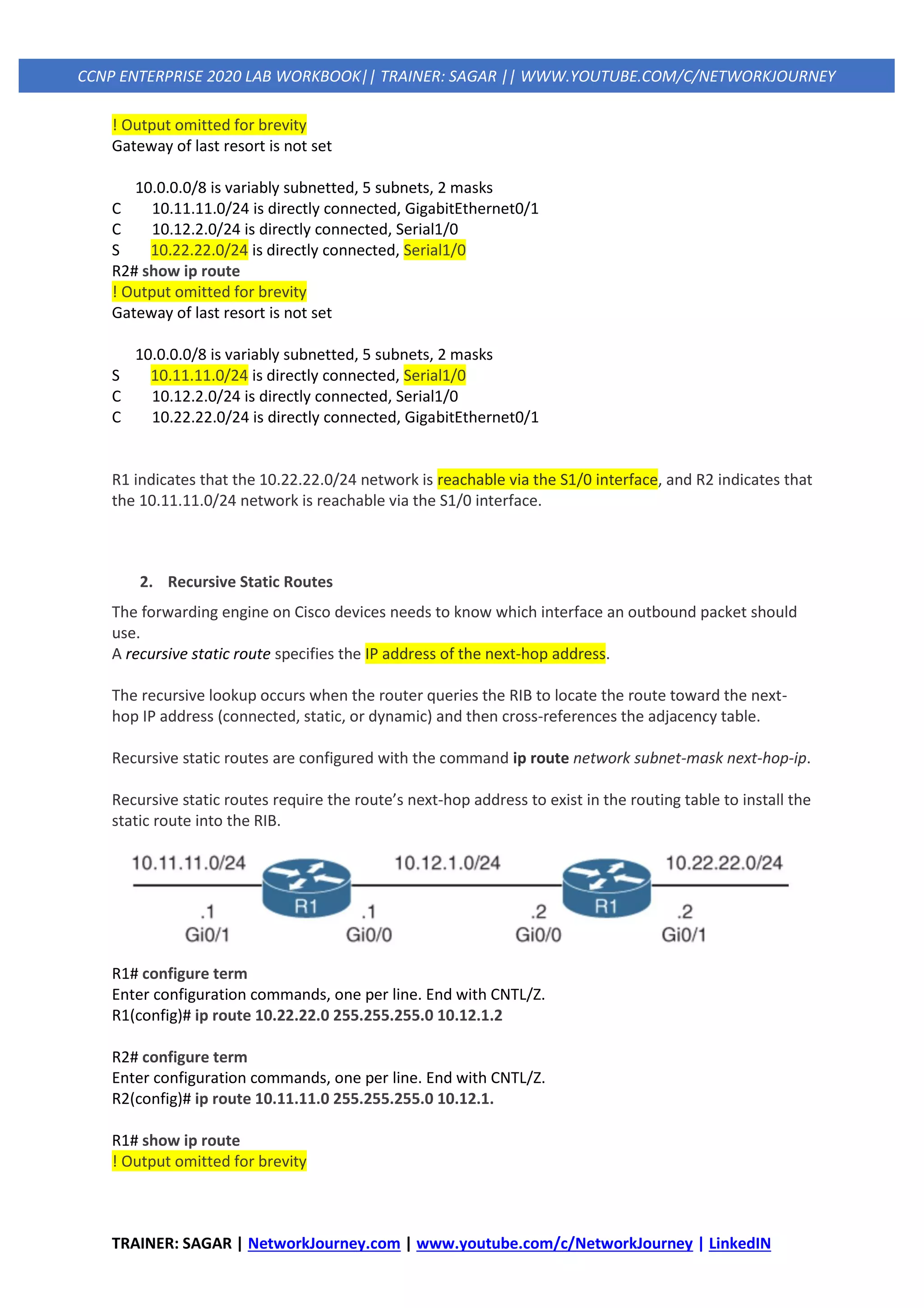 3 ip routing part b | PDF | Computer Networking | Computing