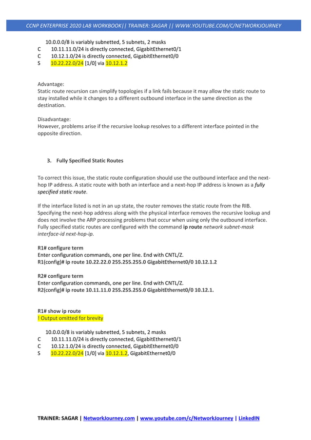 3 ip routing part b | PDF | Computer Networking | Computing