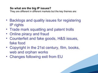 Intellectual Property Rights | PPT | Legal Services Industry | Industries