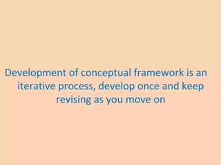 3I's Conceptual Framework inquiry investigation and immersion | PPTX