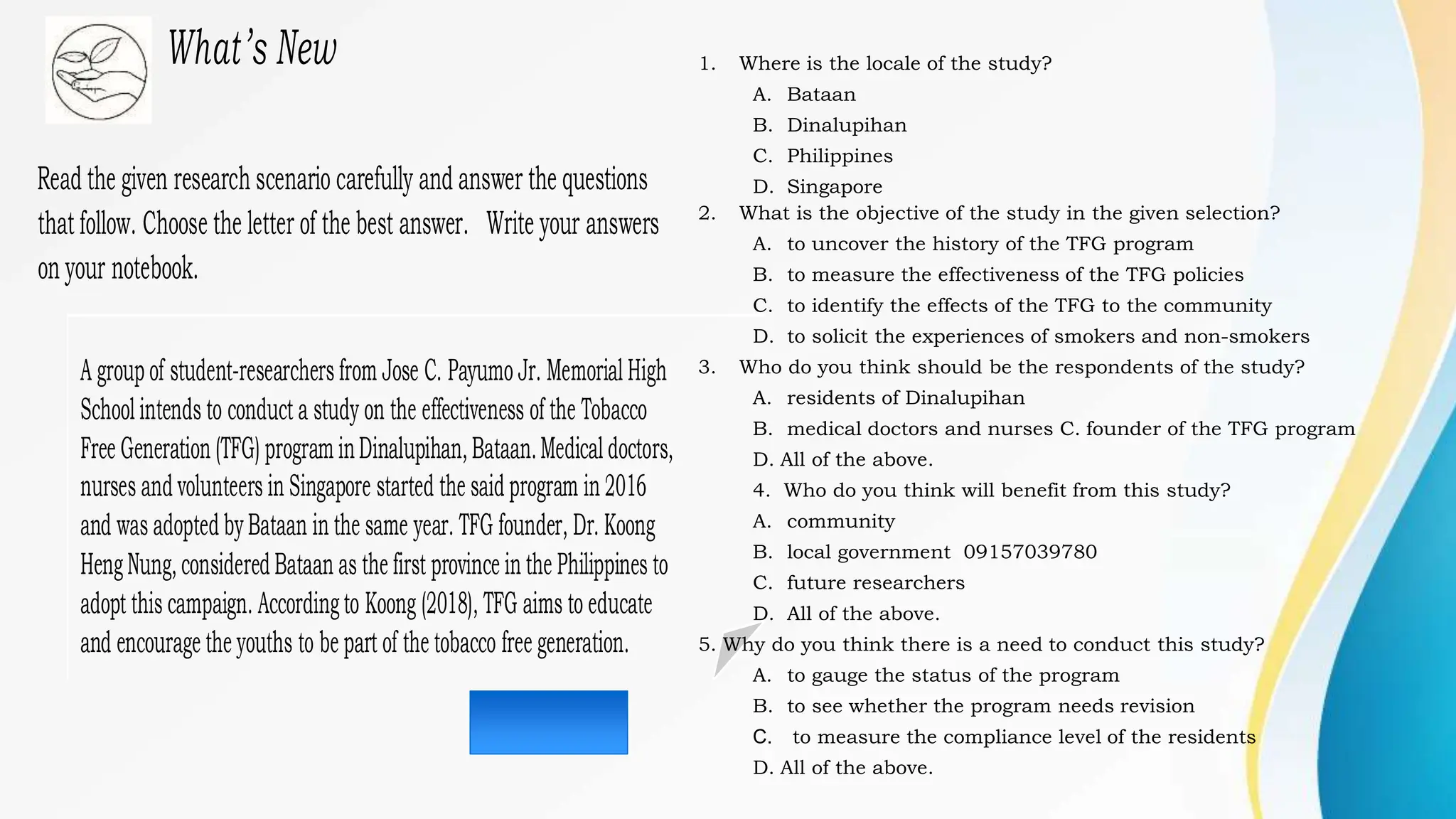 Inquiry, investigation and immersion Lesson 1 Brainstorming.pptx