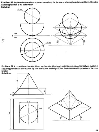 Projection Of Isometrics Engineering Graphics Pdf