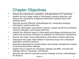 3 Information Systems planning and selection.ppt