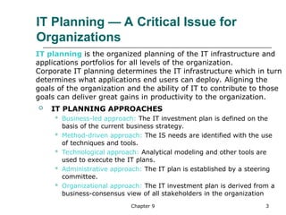 3 Information Systems planning and selection.ppt