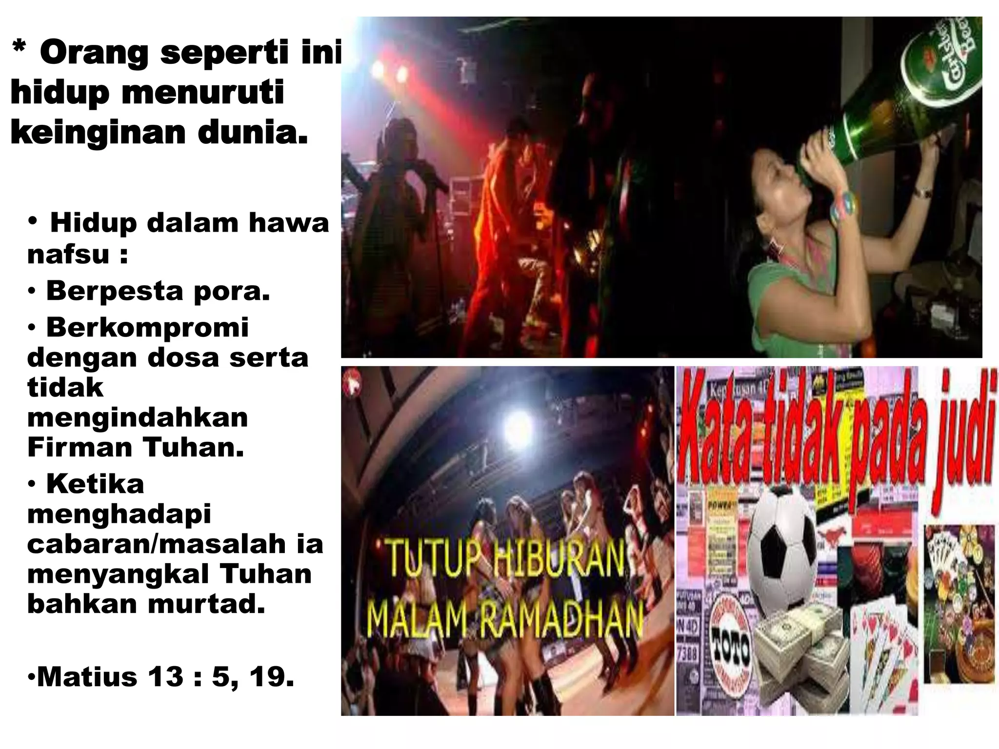 3 jenis orang kristen. | PPTX