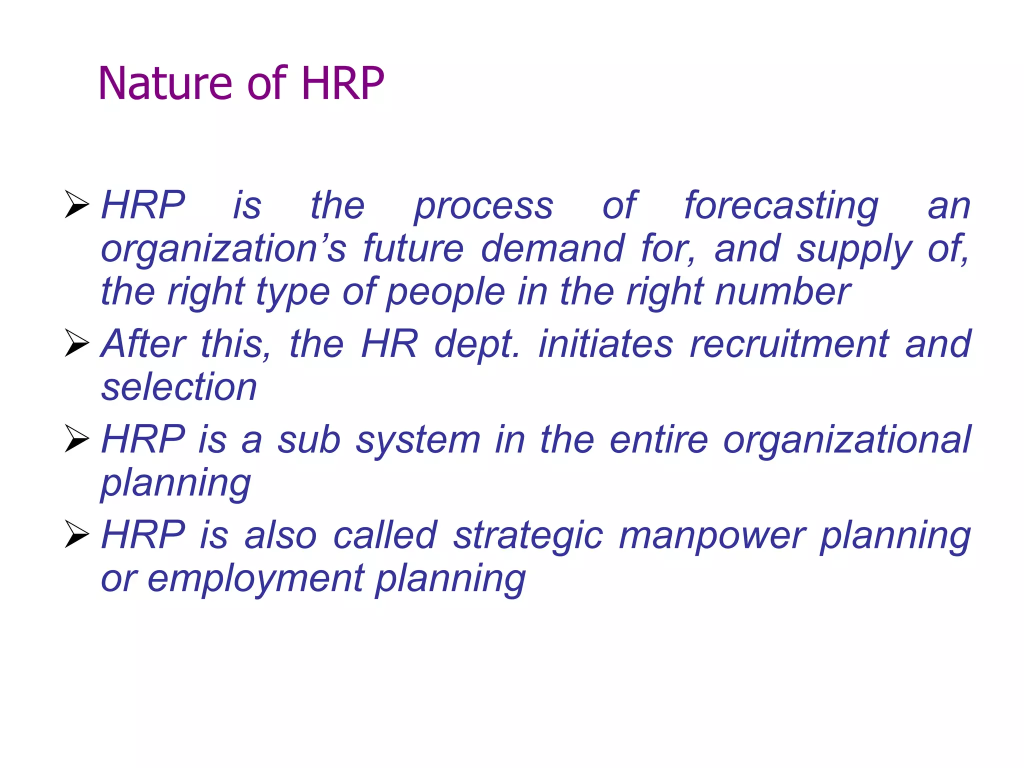 job analysis and manpower planning HRM | PPT