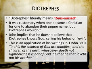 3rd Book of John | PPT