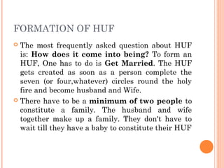 Joint hindu undivided family | PPT