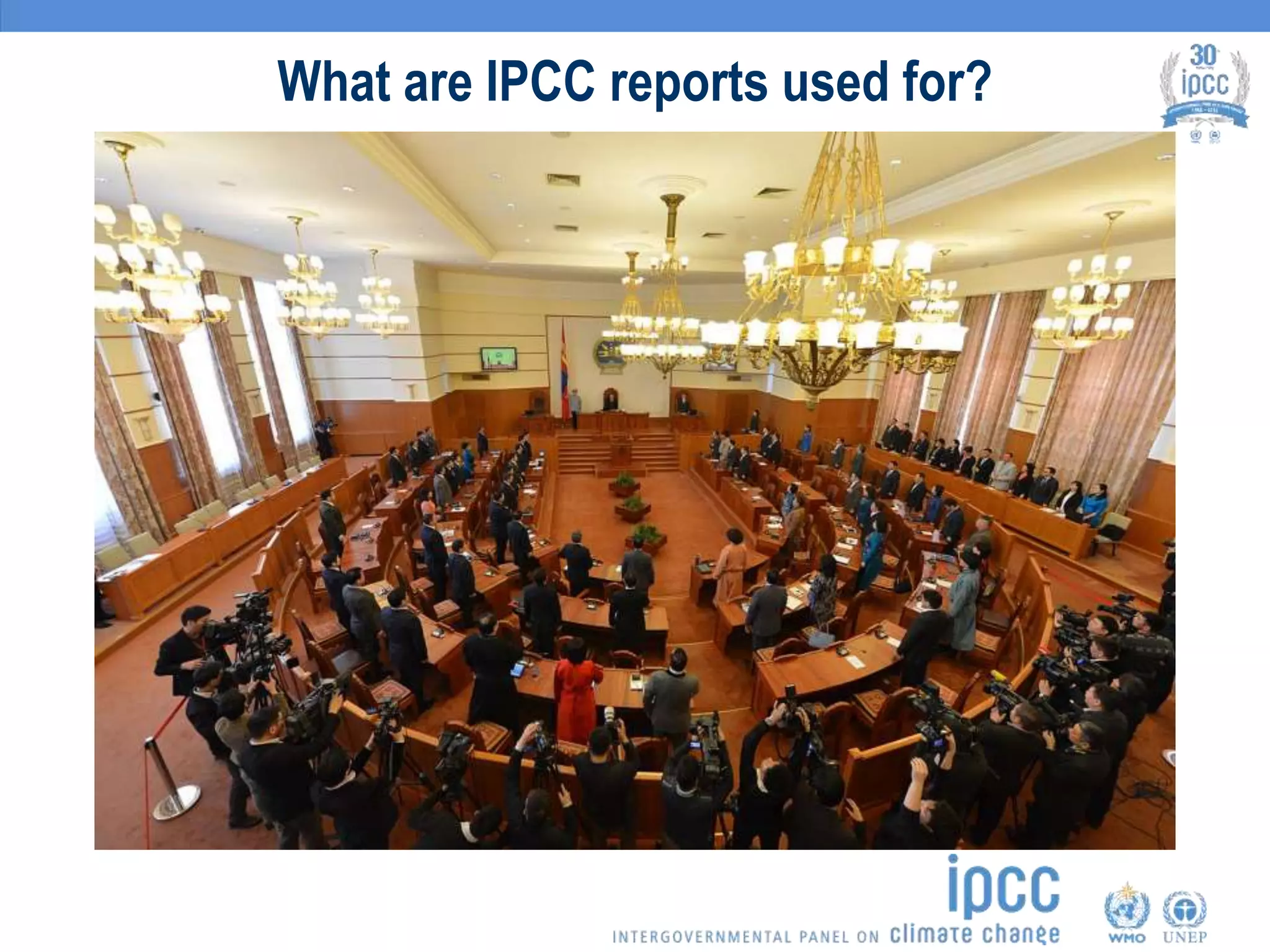 The IPCC role, history and activities | PPTX