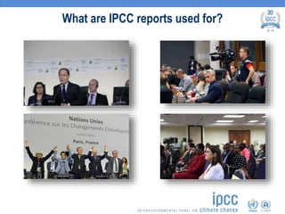 The IPCC role, history and activities | PPTX
