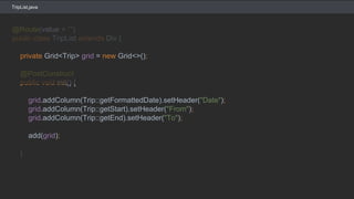 Vaadin Flow framework in a nutshell | PPT
