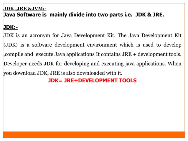 3 jre ,jdk and jvm and structure of java program.pdf