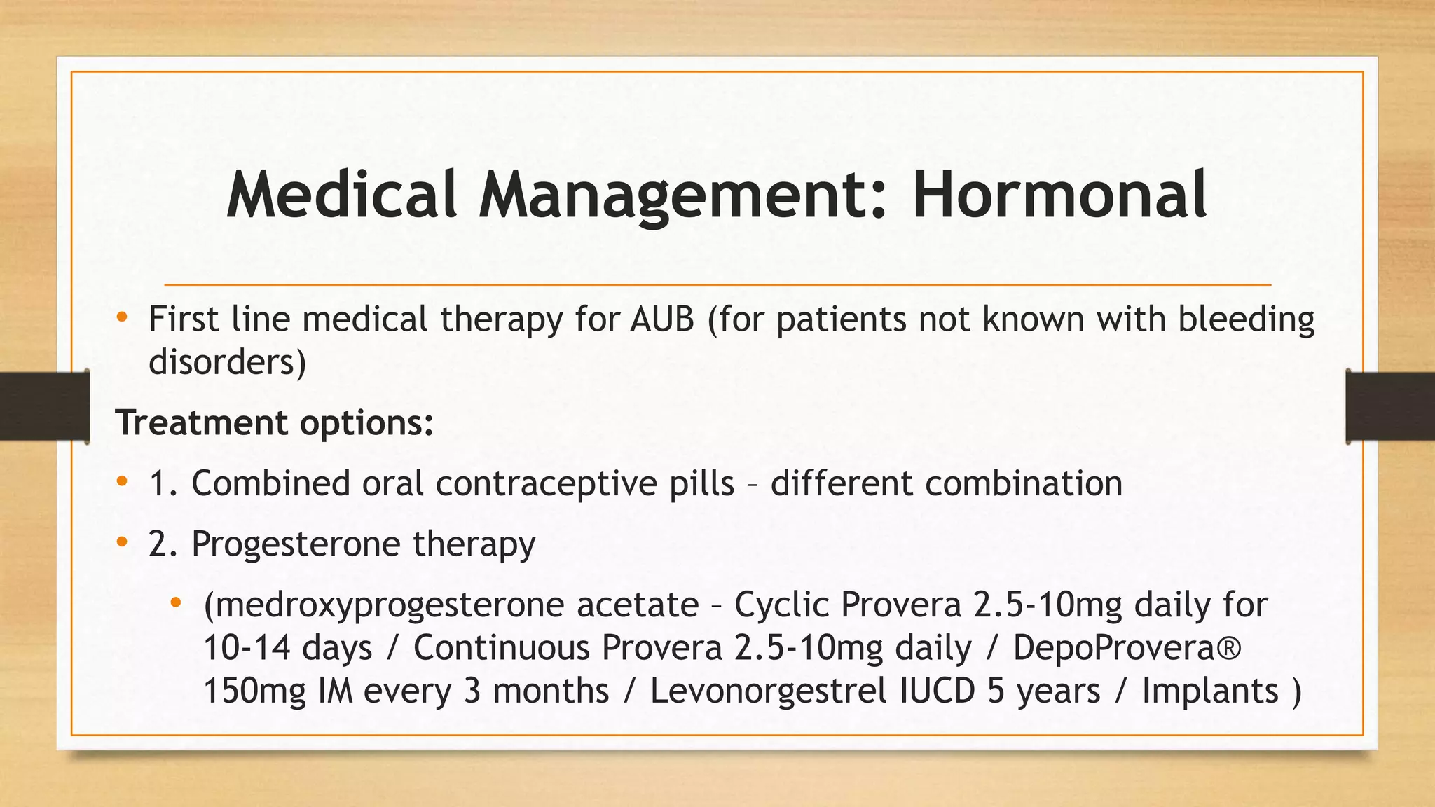 Abnormal Uterine Bleeding by Dr Kemi Dele | PPTX