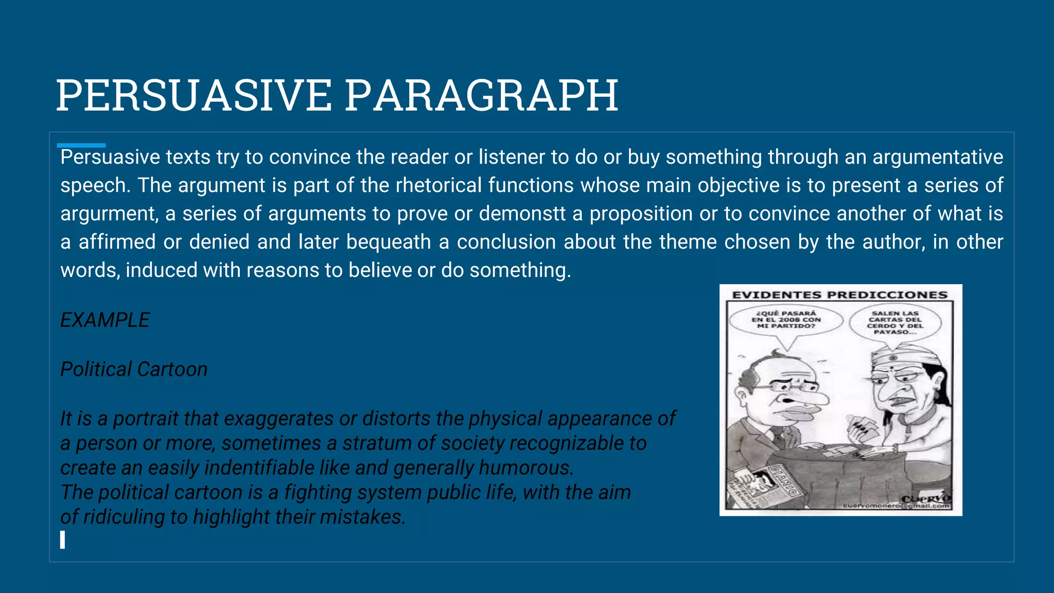 paragraph types | PPT