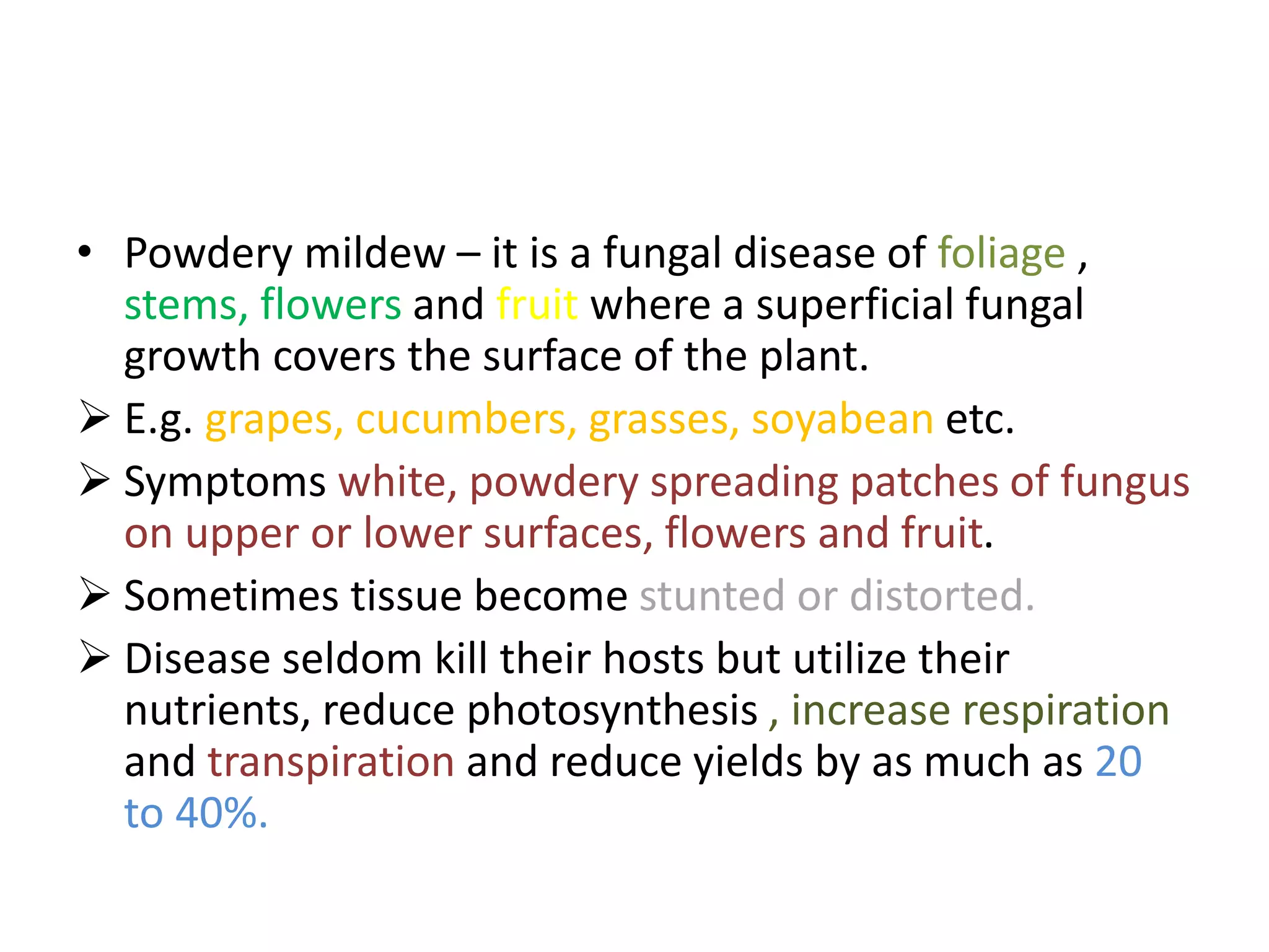 MOST ACCEPTED CLASSIFICATION OF PLANT DISEASE BY SOMBIR KASHYAP | PPTX