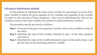 3k. Pedagogy of Mathematics (Part II) - Algebra (Ex 3.11) | PPT