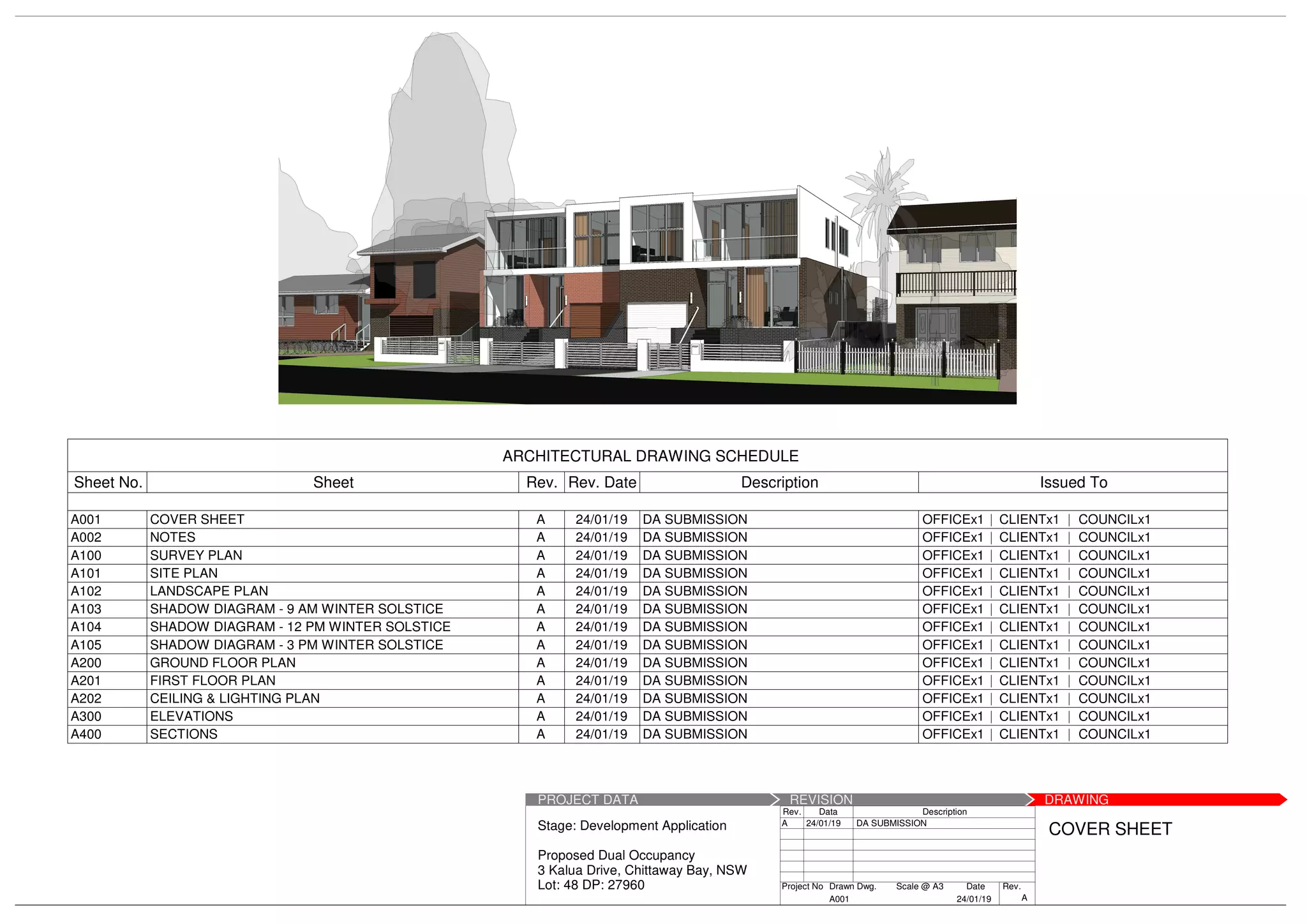 Drafting service sample, residential house, Australia | PDF