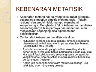 3 kebenaran | PPTX