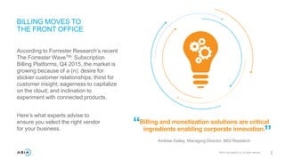 3 Keys to Selecting the Right Billing Solution | PPTX