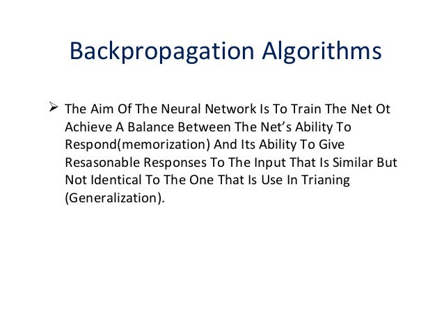 Classification using back propagation algorithm