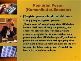 3 komponen dasar komunikasi pendidikan | PPTX