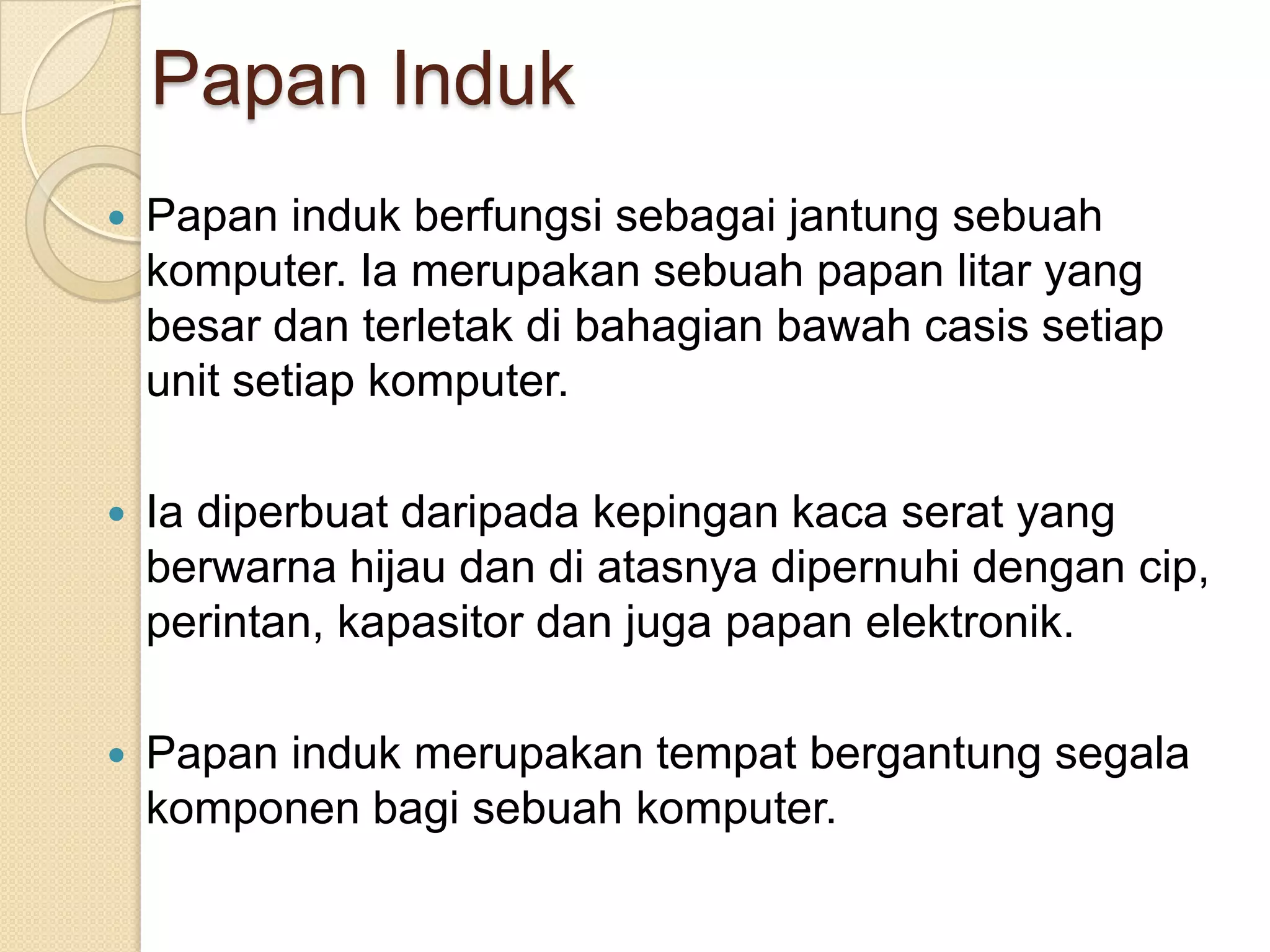 3 komponen unit sistem | PPTX