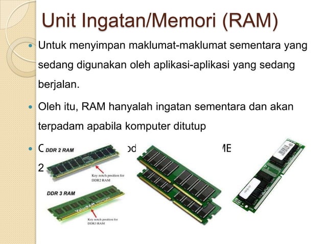 3 komponen unit sistem | PPTX