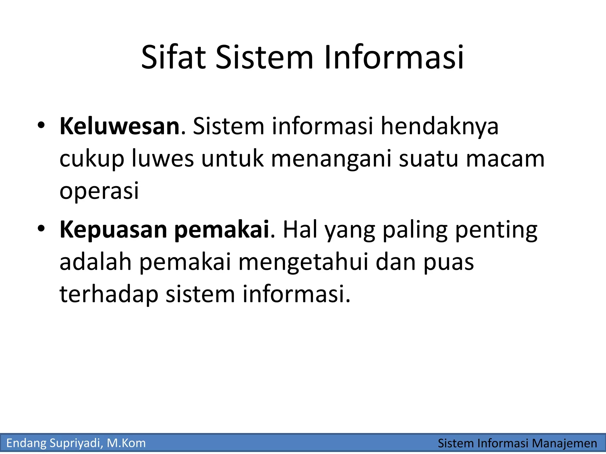 3 konsep dasar sistem informasi | PPTX
