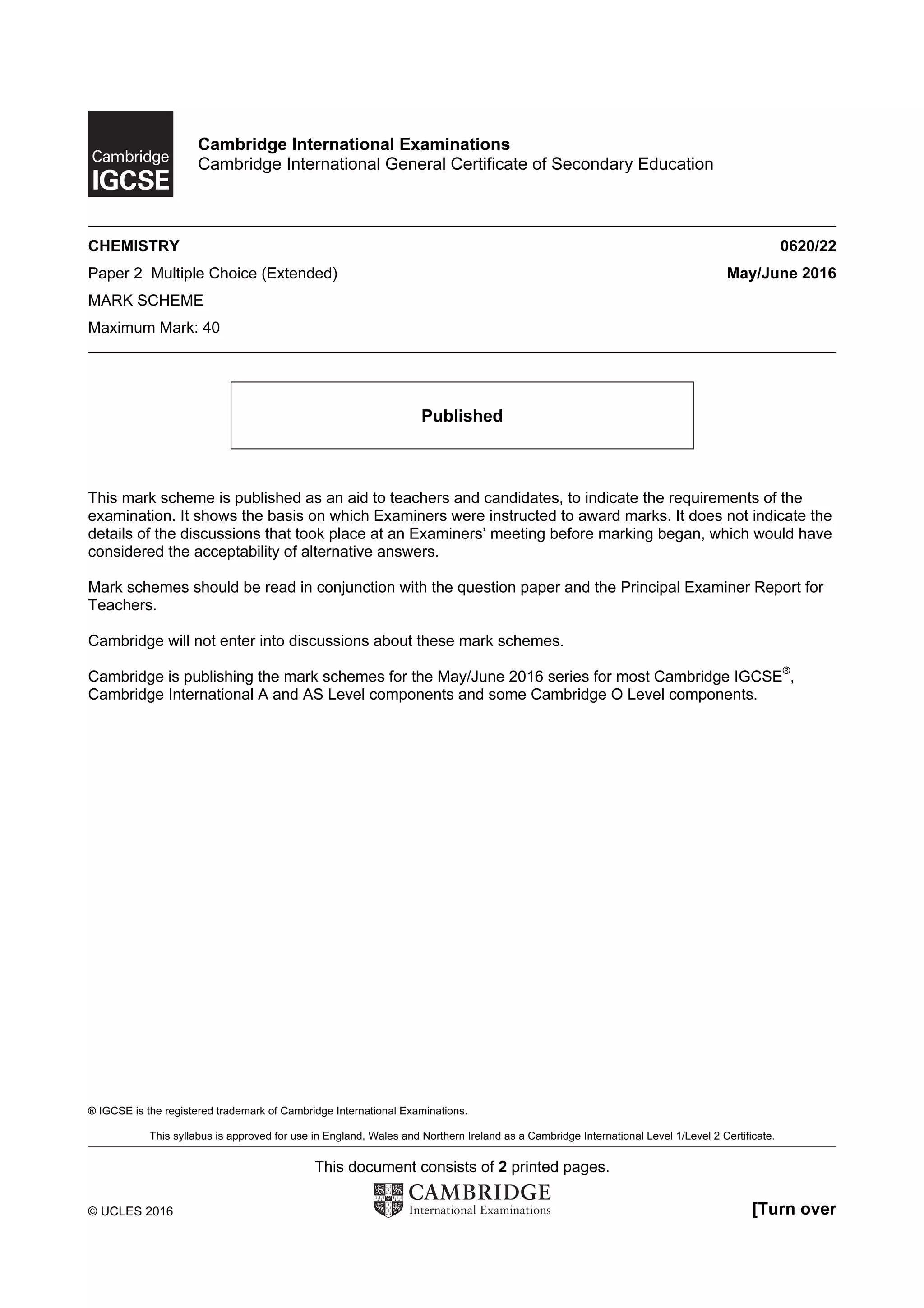 0620 s16 ms_22 | PDF