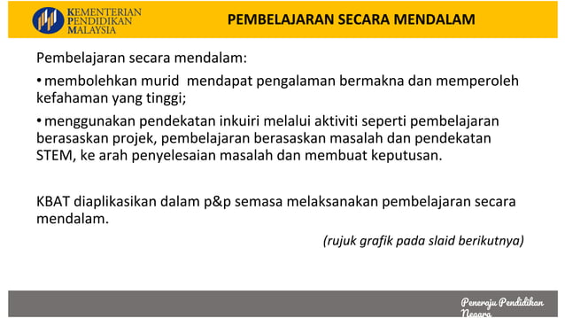 KURIKULUM STANDARD SEKOLAH MENENGAH (KSSM) BARU | PPTX