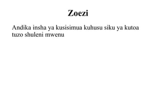 3 Kusikiliza na kuzungumza.pptx CBC GRADE 8 | PPT