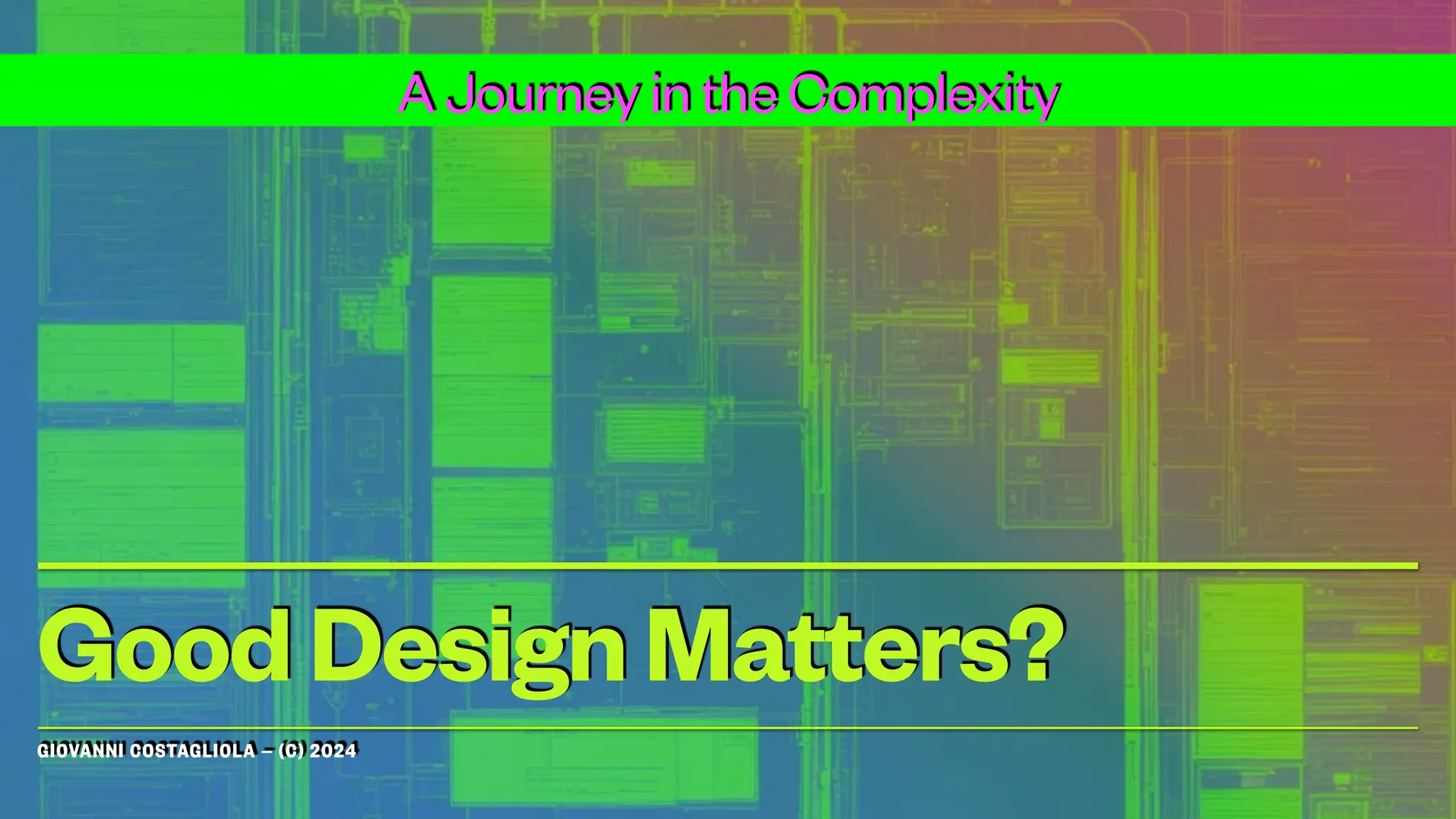 Keynote about Software Design Principles and Patterns | PPT